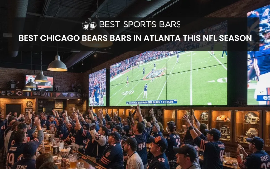 Best Chicago Bears Bars in Atlanta This NFL Season
